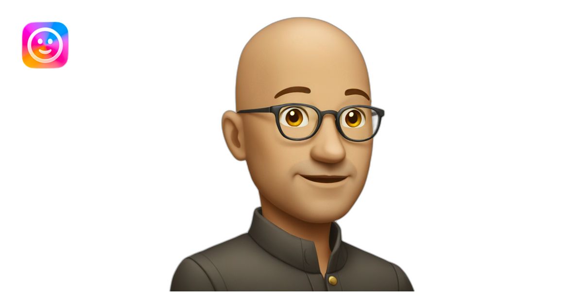 a rich bald guy emoji | AI Emoji Generator