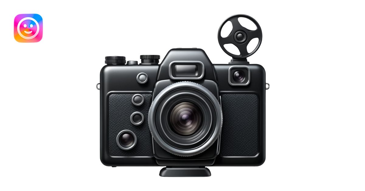 create a film camera emoji emoji | AI Emoji Generator