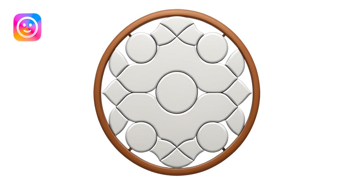 Round design emoji | AI Emoji Generator