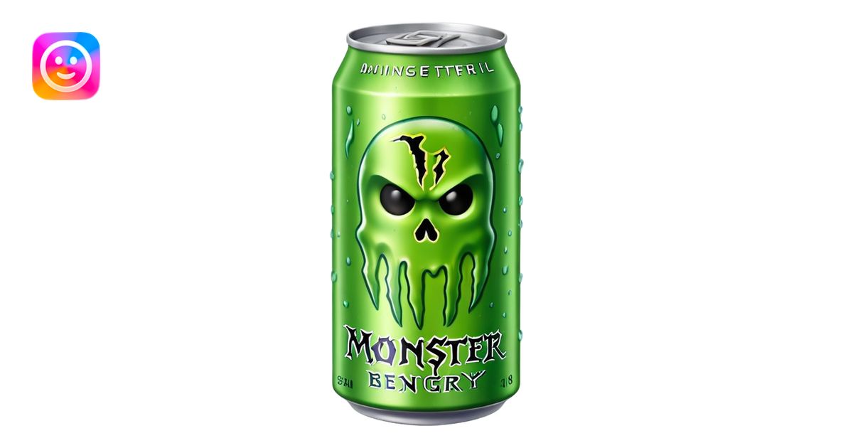 Monster energy drink emoji | AI Emoji Generator