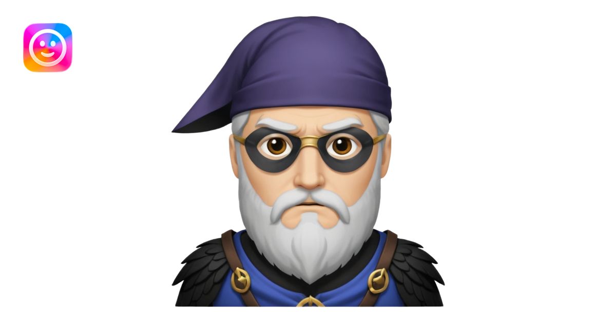 norse god odin with one eyepatch on his left eye and raven on his ...