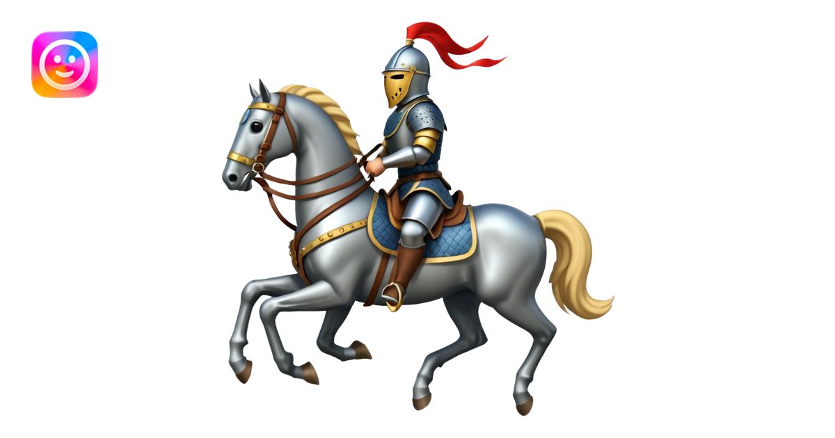 Medieval Cavalry emoji | AI Emoji Generator