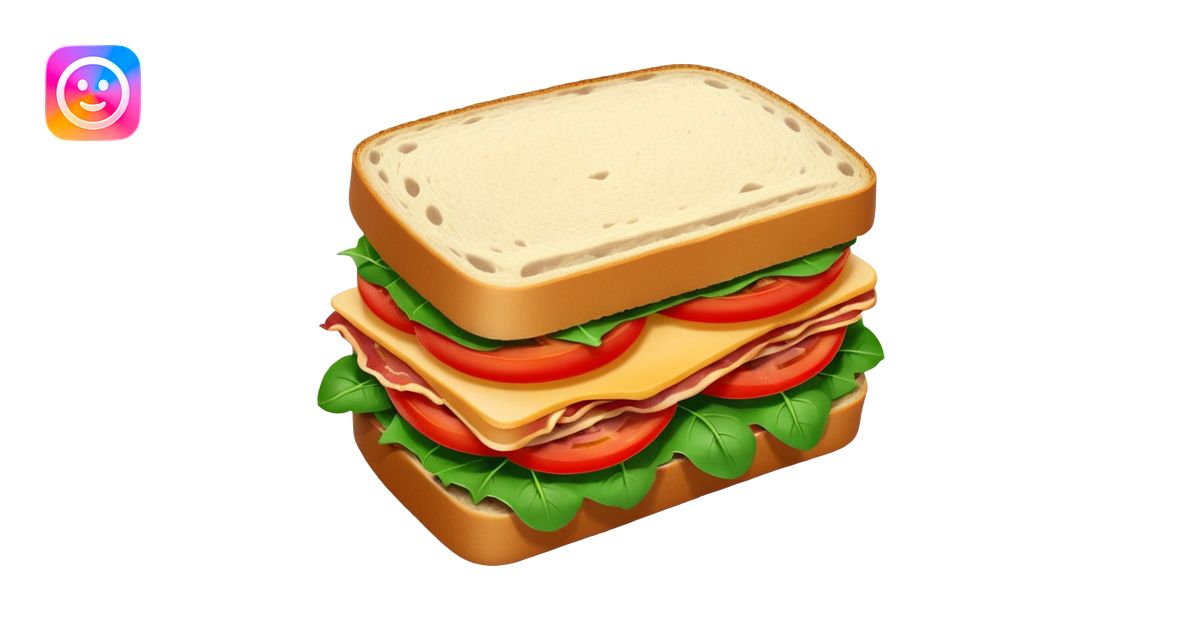 Sourdough bread sandwich with arugula and bacon and tomato slices ...