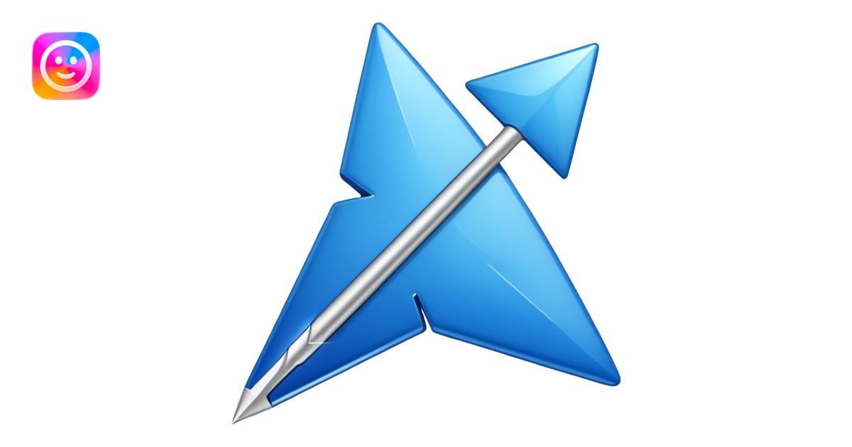 a file uploading arrow emoji | AI Emoji Generator