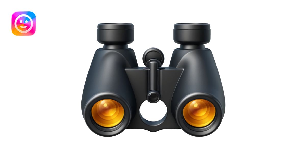 Binoculars emoji | AI Emoji Generator