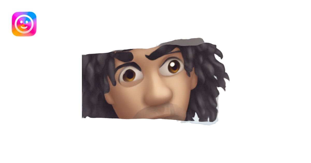 confident man staring at camera emoji | AI Emoji Generator