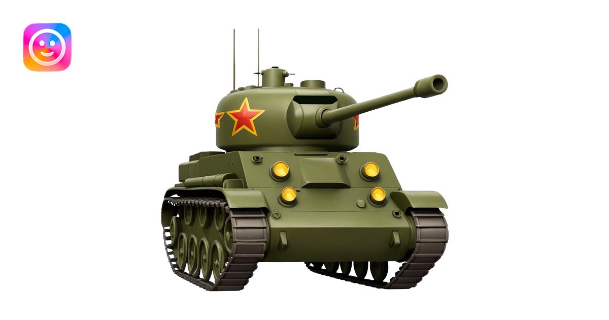 Kv 2 tank emoji emoji | AI Emoji Generator