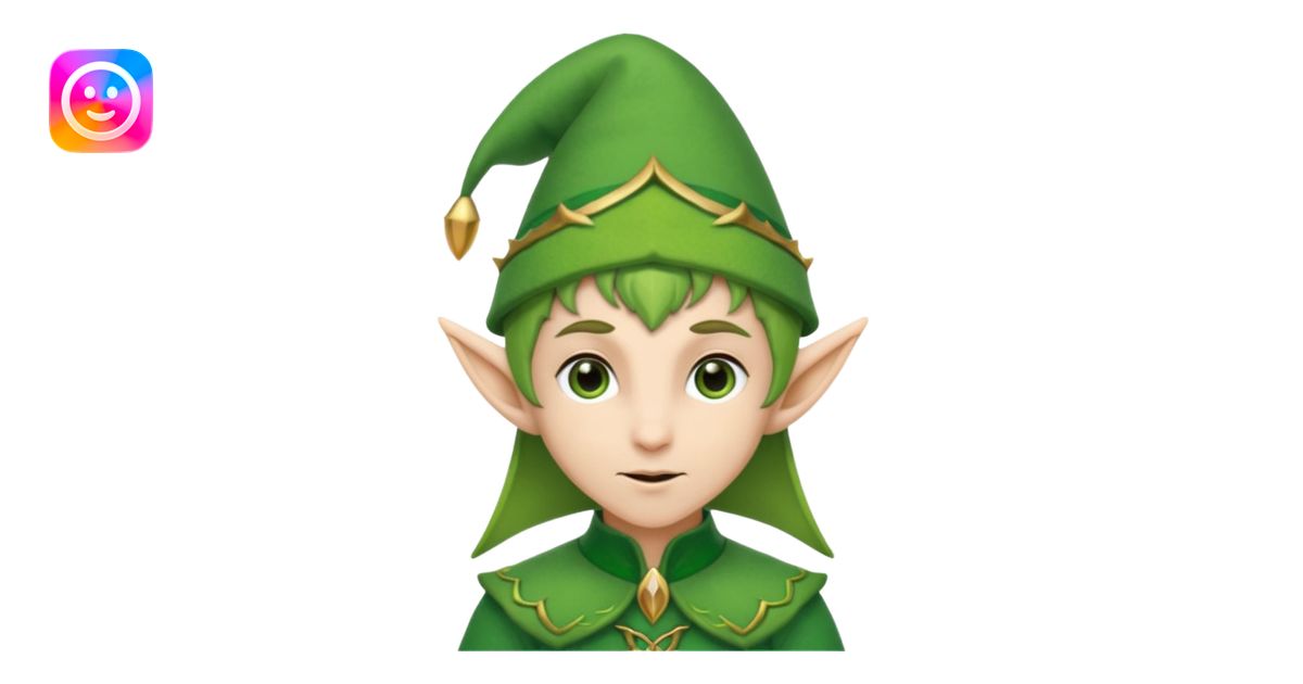 christmas elf emoji | AI Emoji Generator