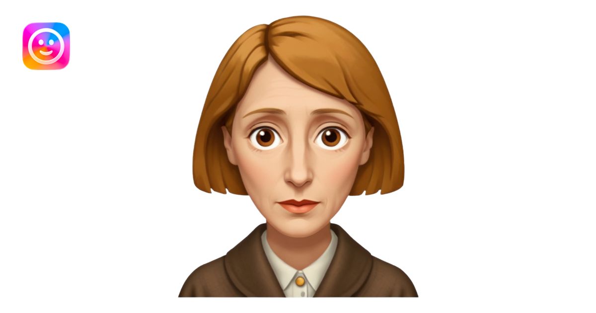 Virginia woolf emoji | AI Emoji Generator