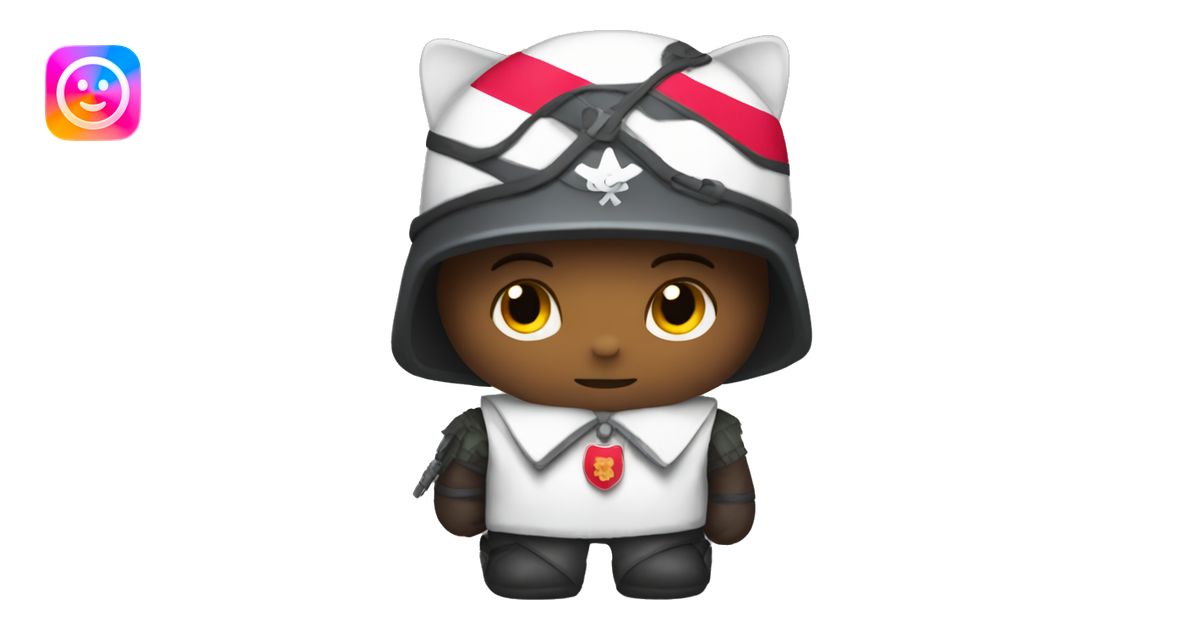 Hello kitty raiders emoji | AI Emoji Generator