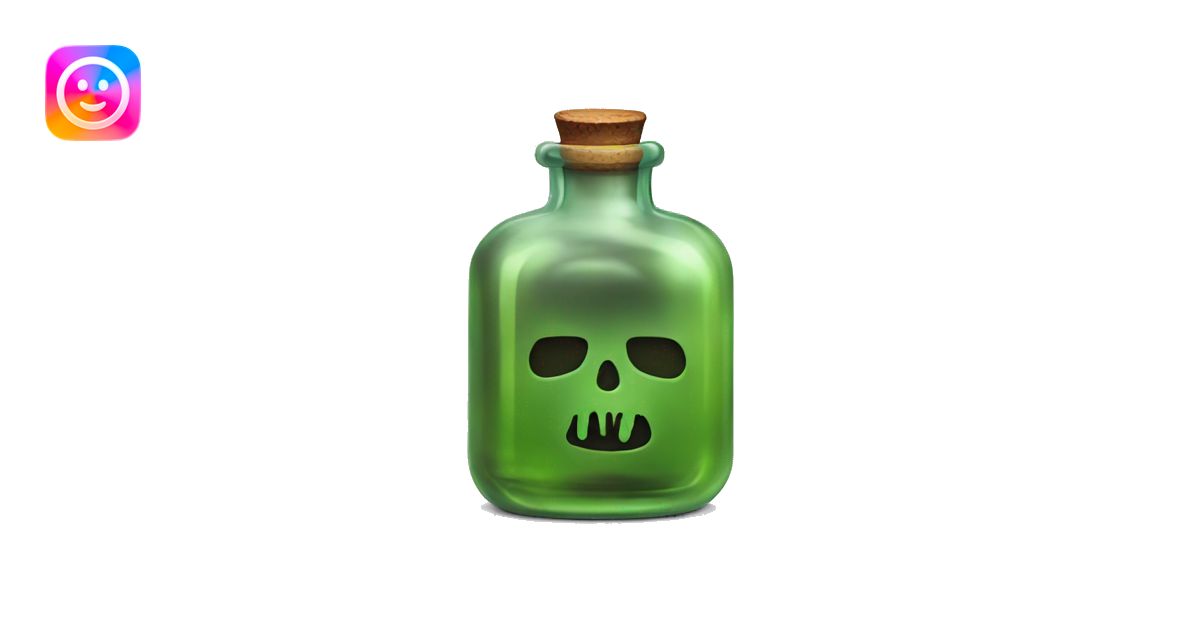 poison bottle emoji | AI Emoji Generator