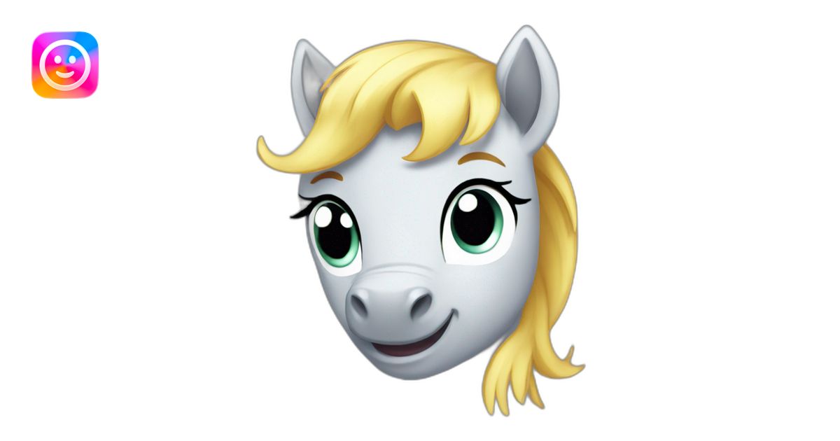 Petit poney emoji | AI Emoji Generator
