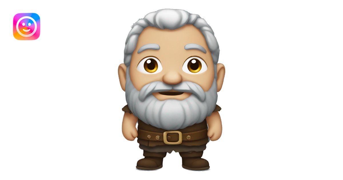 Dwarf emoji | AI Emoji Generator