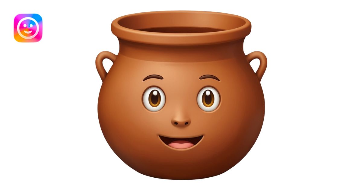 Clay pot emoji | AI Emoji Generator