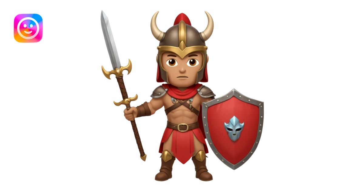 Ridgewater warrior mascot emoji | AI Emoji Generator