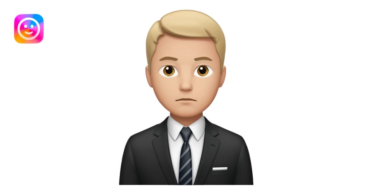male boss emoji | AI Emoji Generator