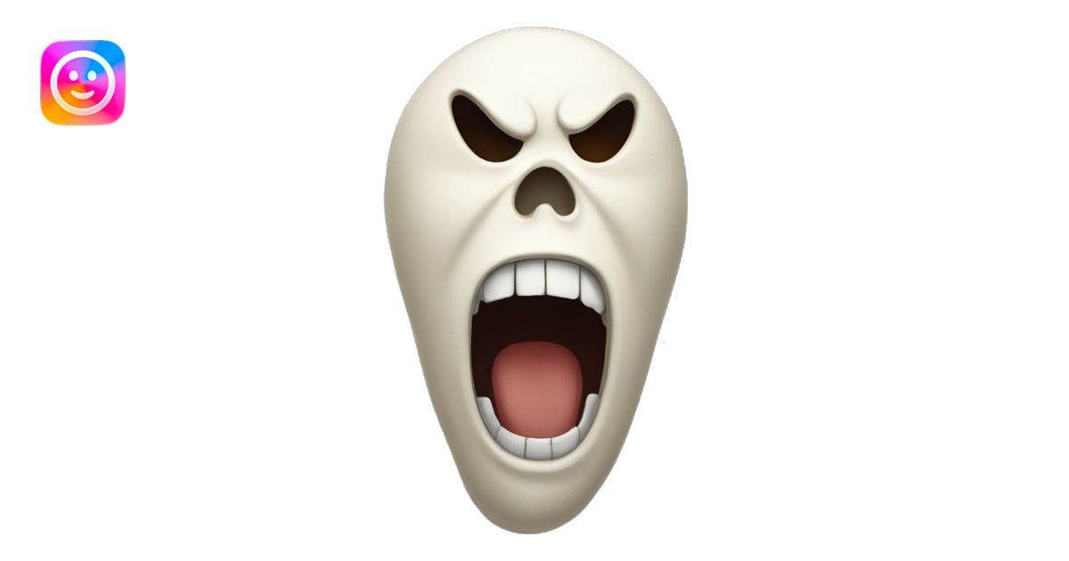 scream emoji | AI Emoji Generator
