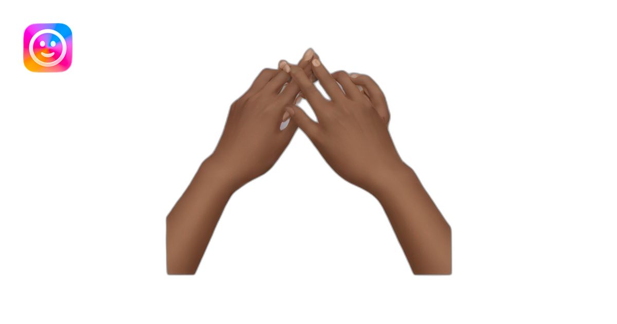 people putting hands together emoji | AI Emoji Generator