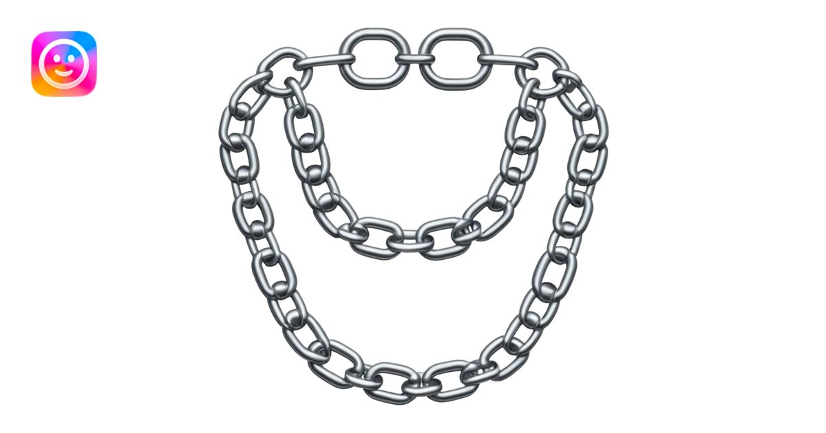 Chain Belt emoji | AI Emoji Generator
