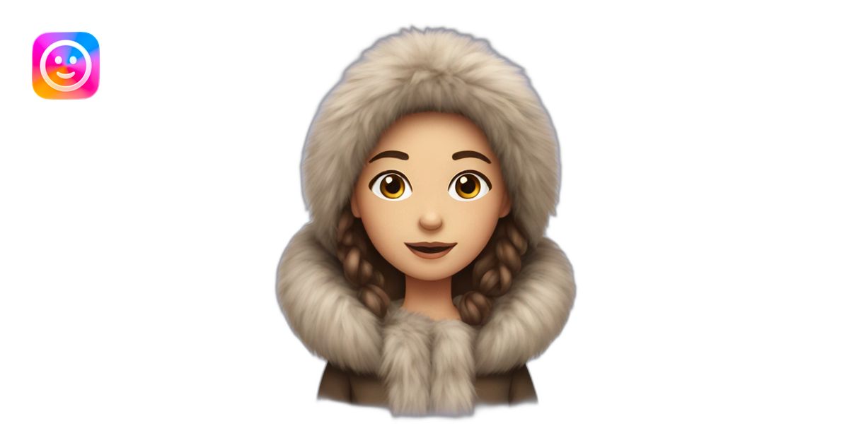 girl in fur emoji | AI Emoji Generator