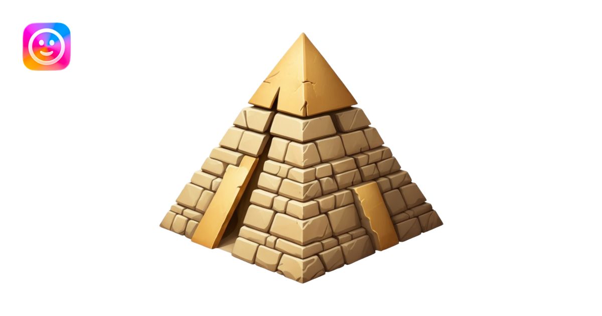 Pyramide emoji | AI Emoji Generator