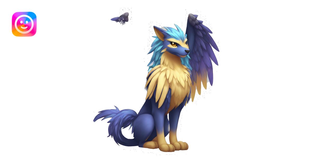 Anthro Sona Cool Edgy Cute Legendary Colorful Shy Winged Shiny Fakemon ...