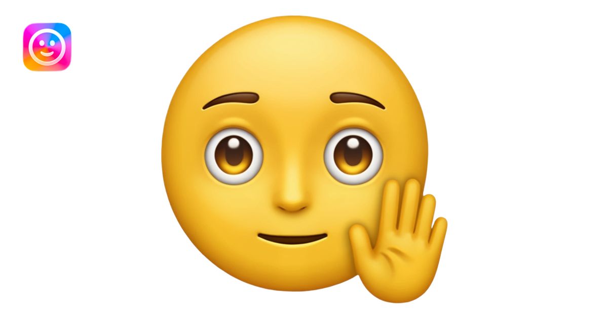 Emoji side eyeing emoji | AI Emoji Generator