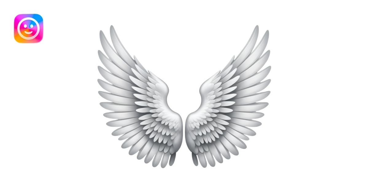 Double Wings emoji | AI Emoji Generator