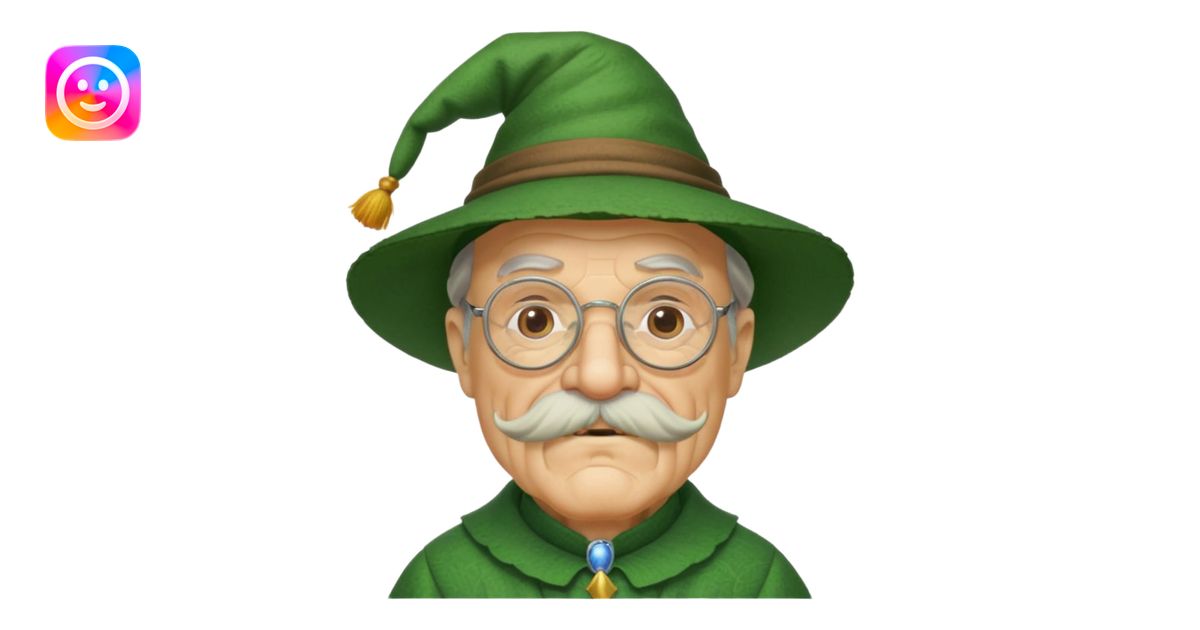 The Wizard from the Wizard of Oz emoji | AI Emoji Generator