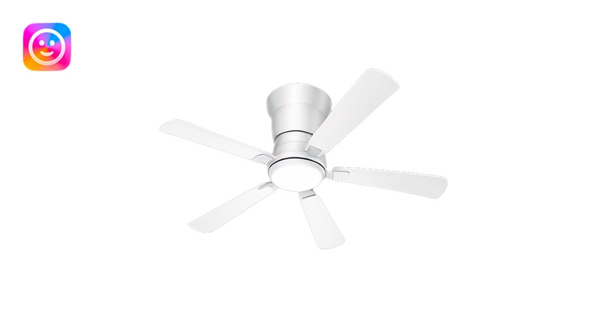 Ceiling fan with hat emoji | AI Emoji Generator