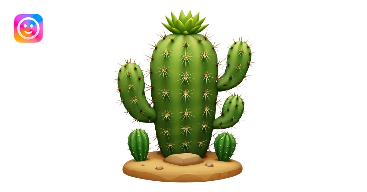 cactus emoji | AI Emoji Generator