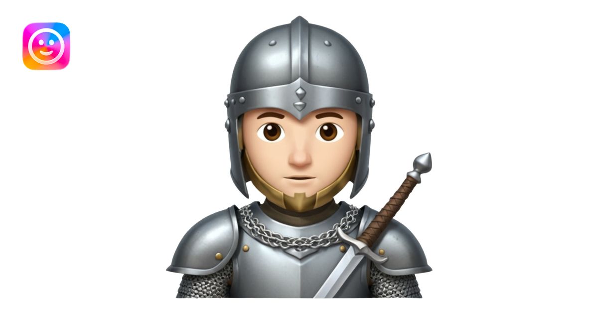 medieval knight emoji | AI Emoji Generator