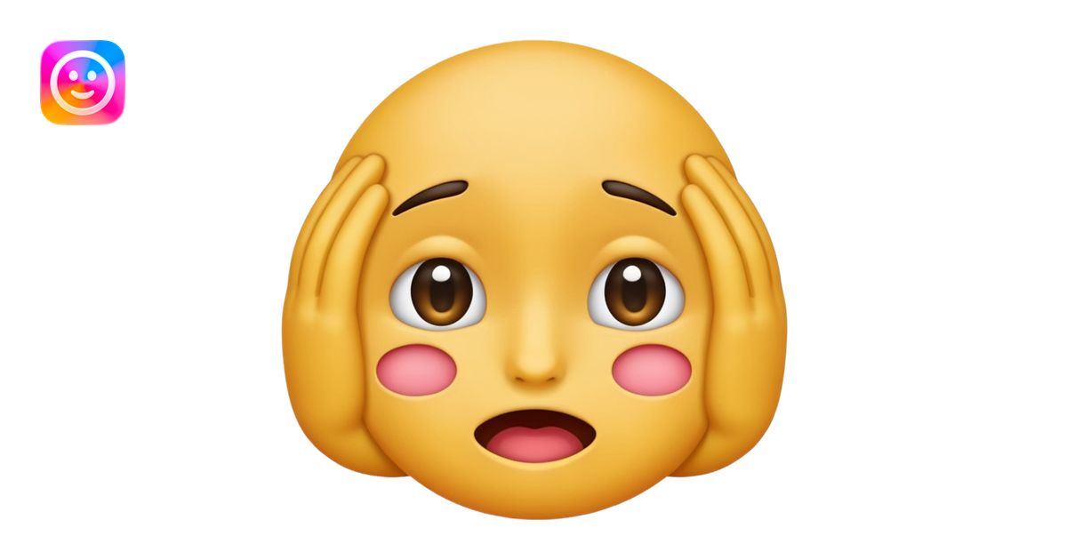Shy and hiding emoji emoji | AI Emoji Generator
