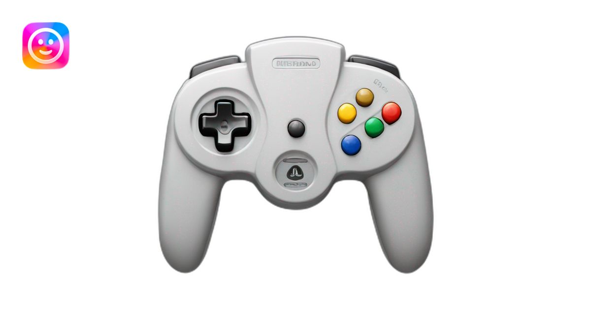 Nintendo 64 console emoji | AI Emoji Generator