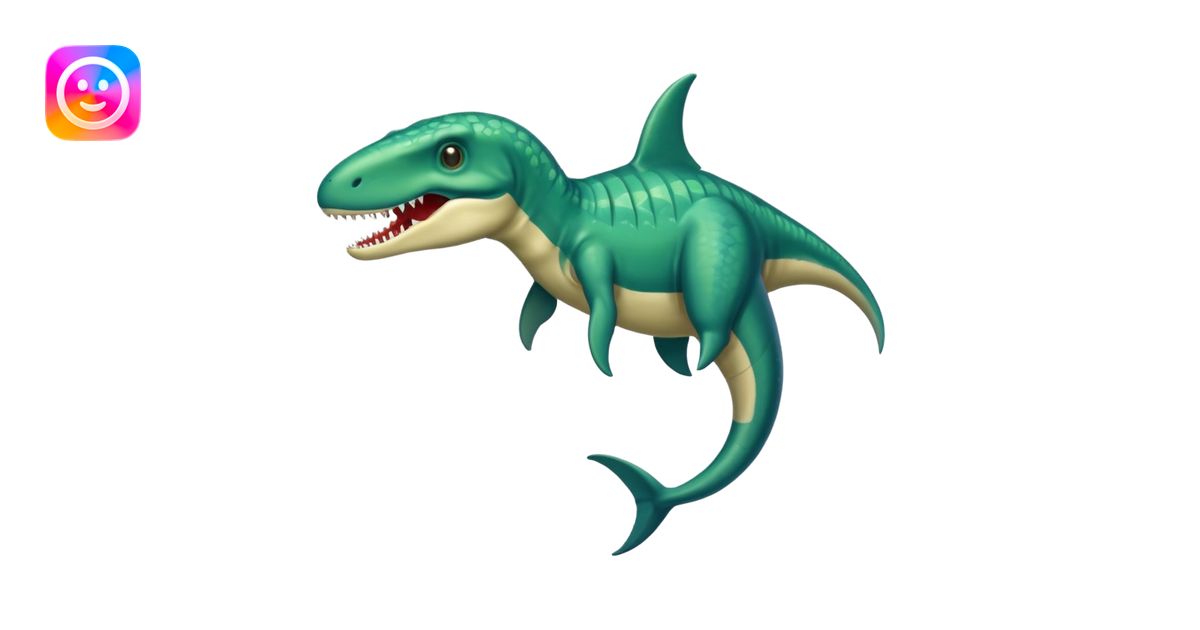 mosasaurus emoji | AI Emoji Generator