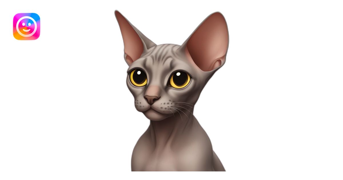 Sphinx cat emoji | AI Emoji Generator