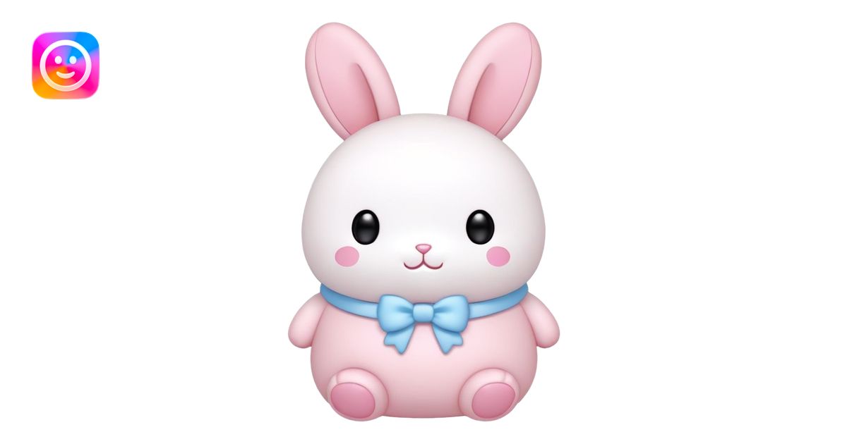 A fat bunny in authentic Sanrio style exactly like Hello Kitty and My ...