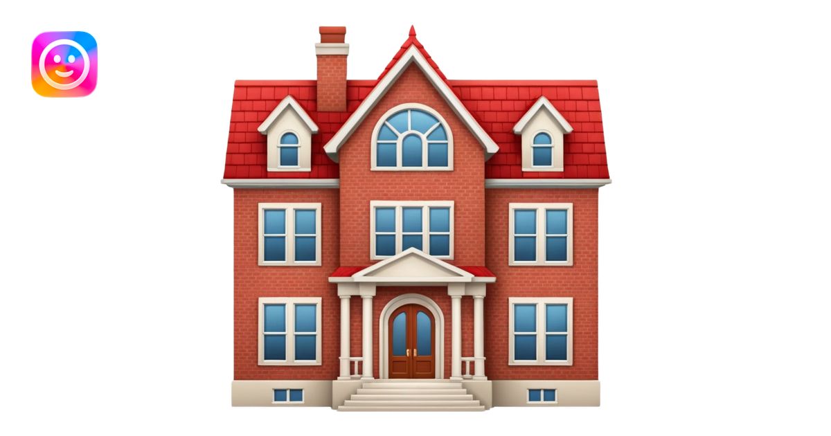 Large house emoji | AI Emoji Generator