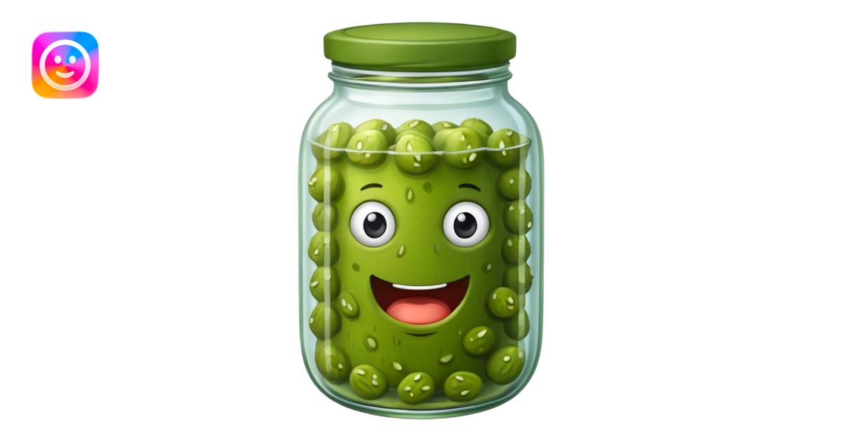 pickle bar emoji | AI Emoji Generator