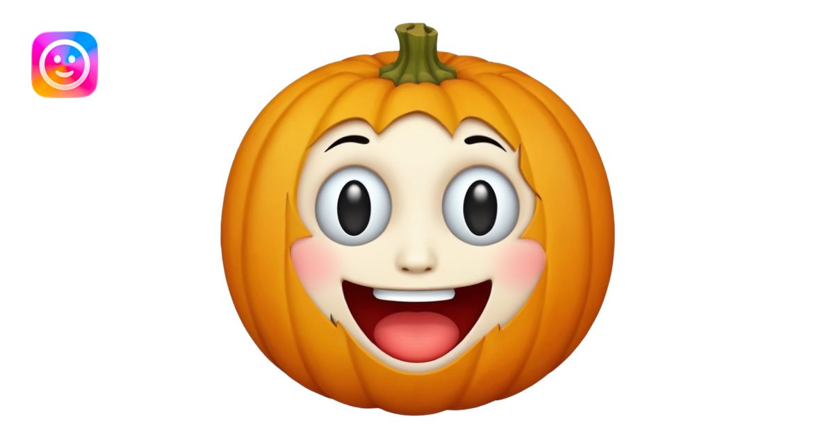 fall ecstatic emoticon artsy white backgroudn slightly creepy emoji ...