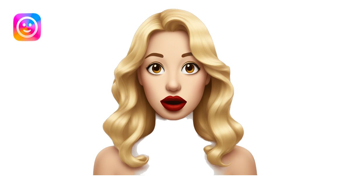 smack lipstick lips emoji | AI Emoji Generator