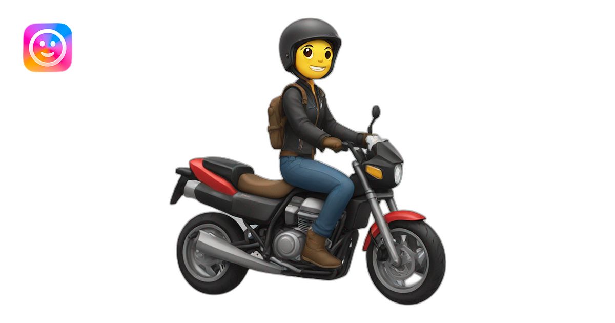 Localkichen rider emoji | AI Emoji Generator