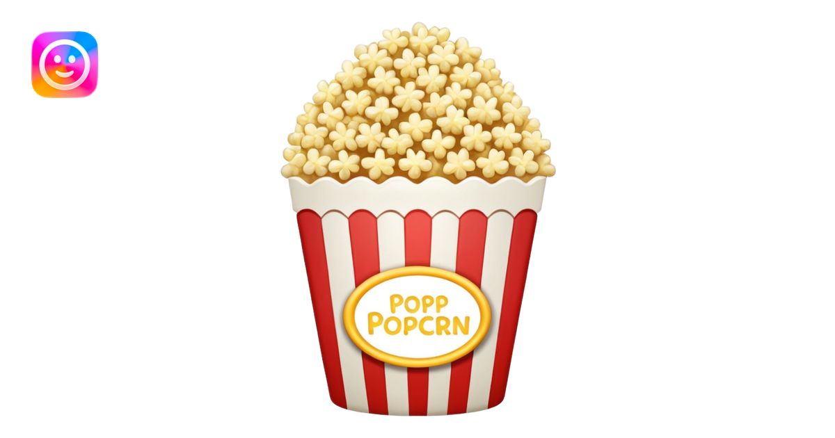 Popcorn emoji | AI Emoji Generator