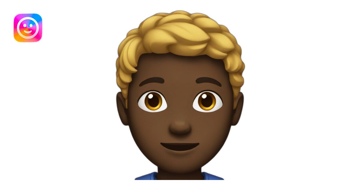 Black boy emoji | AI Emoji Generator