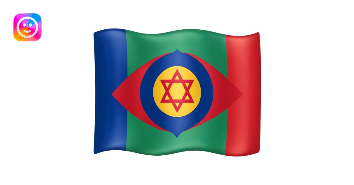 Drapeau gitan emoji | AI Emoji Generator