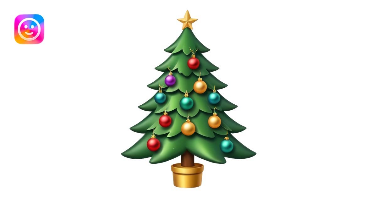 christmas tree emoji | AI Emoji Generator