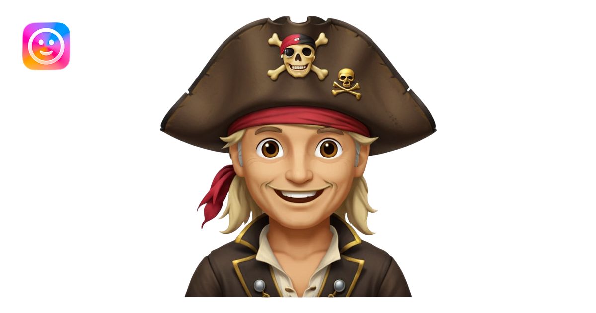 pirate captain emoji | AI Emoji Generator
