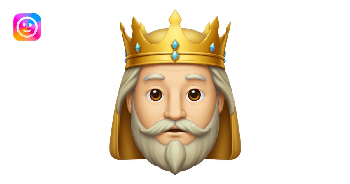 old king emoji | AI Emoji Generator