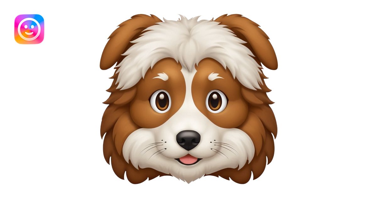 long fur dog emoji | AI Emoji Generator