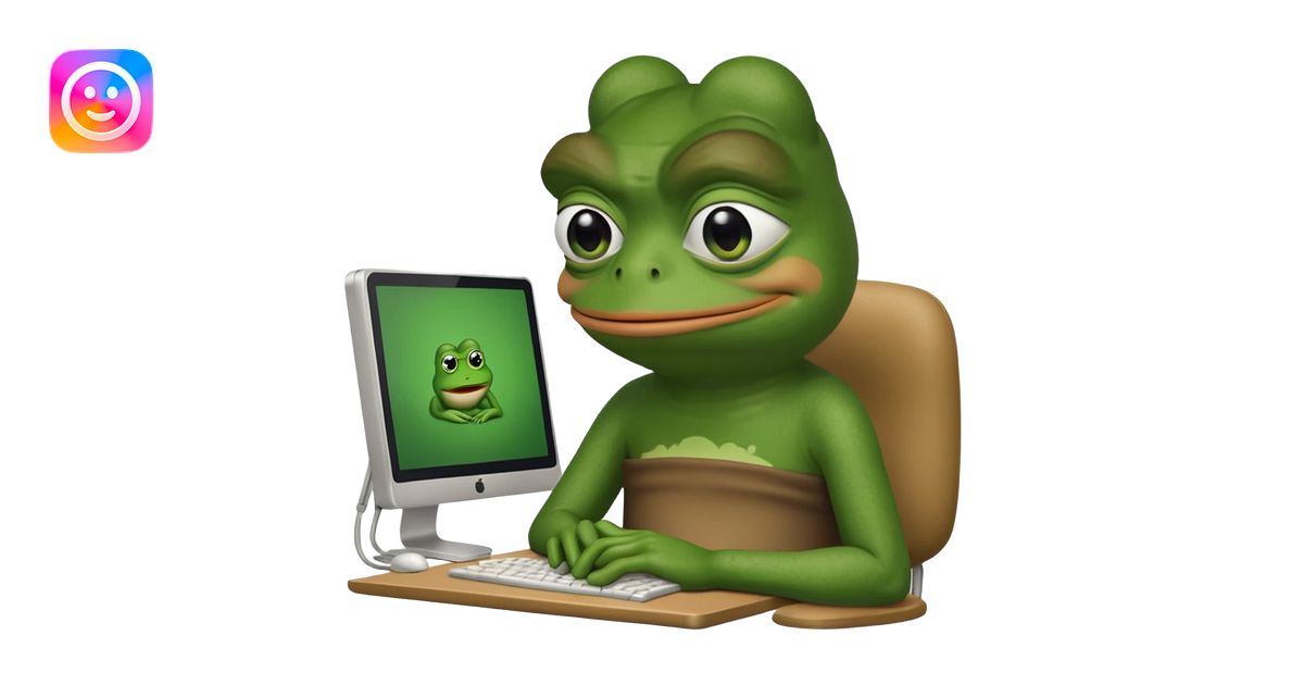 pepe pc emoji | AI Emoji Generator